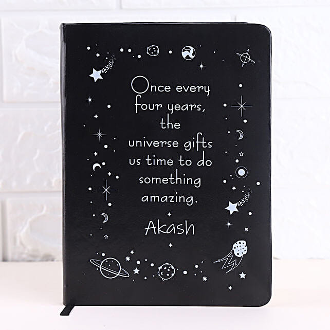 Buy/Send Leap Year Love Personalised Notebook Online- FNP