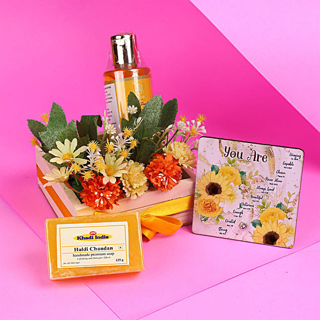 Buy/Send Floral Goodness Gift Box For Her Online- FNP