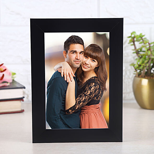 Buy/Send Personalised Classic Black Photo Frame Online- FNP