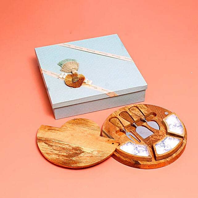 Buy/Send Timber Treasure Cheese Platter Online- FNP