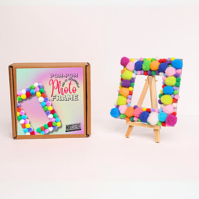 Buy/Send DIY Pom Pom Photo Frame Kit Online- FNP