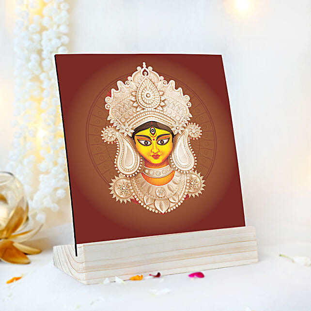 Buy/Send Maa Durga Photo Frame Online- FNP