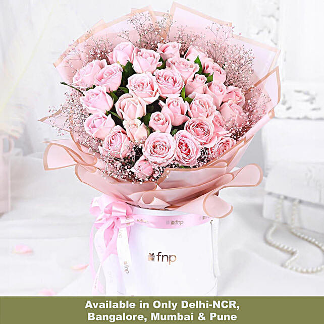 Buy/Send Fresh Roses Arrangement Online- FNP