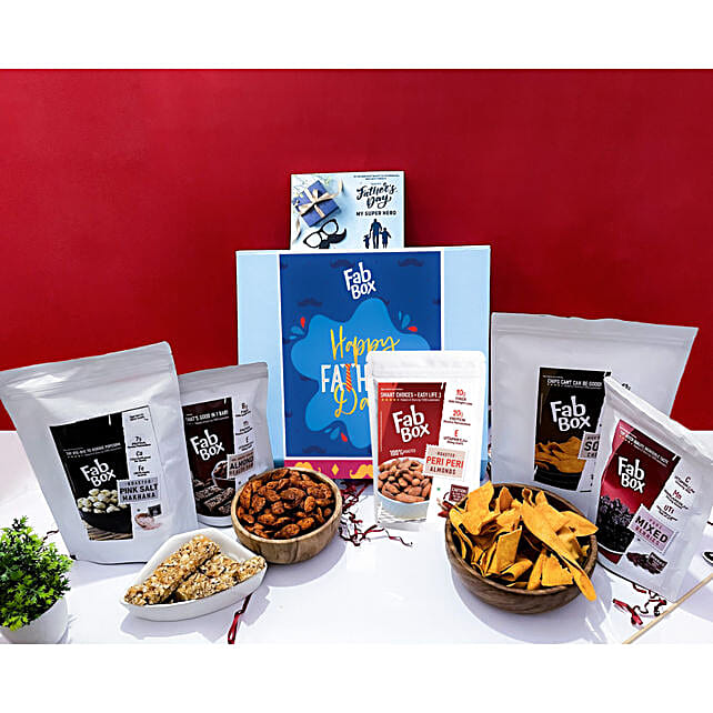 Buy/Send Healthy Snack Hamper For Dad Online- FNP
