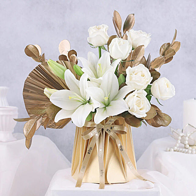 Buy/Send White Lily Serenity Online- FNP