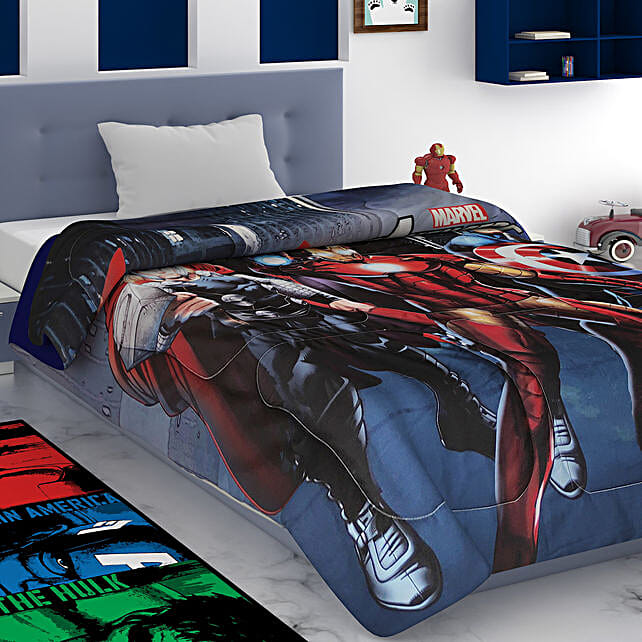 Buy/Send Marvel Avengers Team Kids Comforter-P Online- FNP