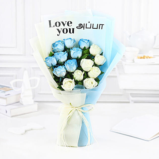 Buy/Send Rosy Love Hug For Appa Online- FNP