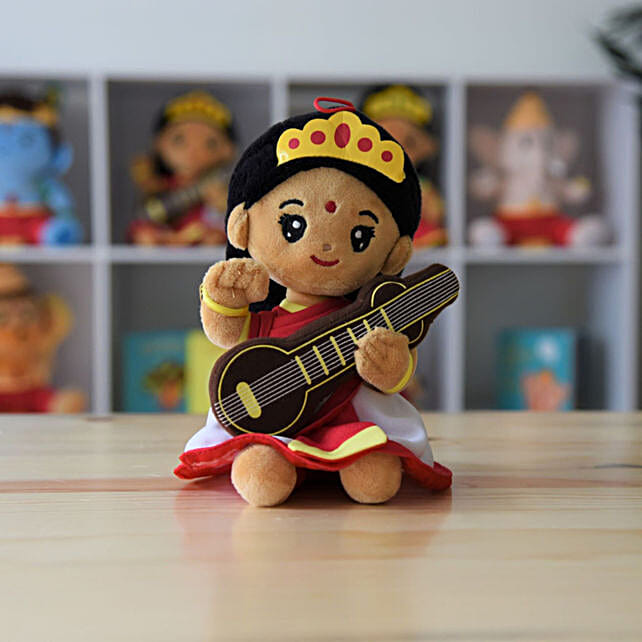 Buy/Send Devi Saraswati Mantra Singing Toy-P Online- FNP