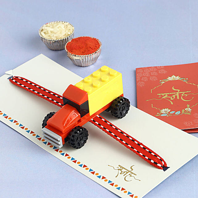 Buy/Send Lego-Link Kids Toy Rakhi Online- FNP
