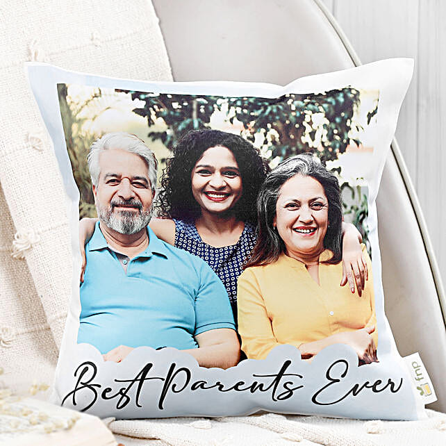 Buy/Send Best Parents Ever Keepsake Cushion Online- FNP