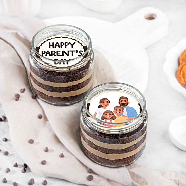 Buy/Send Double Delight Chocolate Cakes For Parents -P Online- FNP