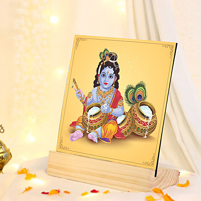 Buy/Send Happy Janmashtami Table Top Photo Frame Gift Online- FNP