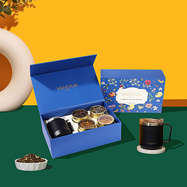 Buy/Send Feel Alive Festive Tea Gift Hamper Online- FNP