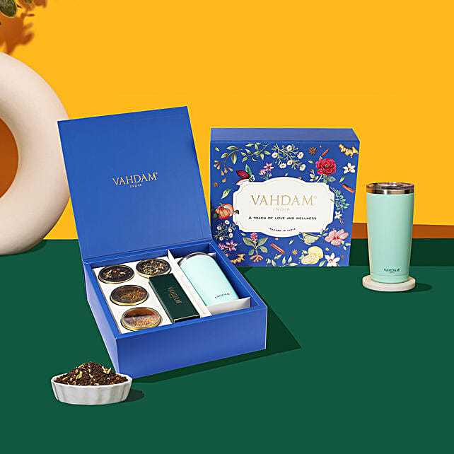 Buy/Send Flavours Of India Assorted Tea Gift Box Online- FNP