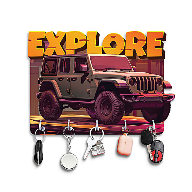 Buy/Send Wanderlust Thar Keyholder Online- FNP