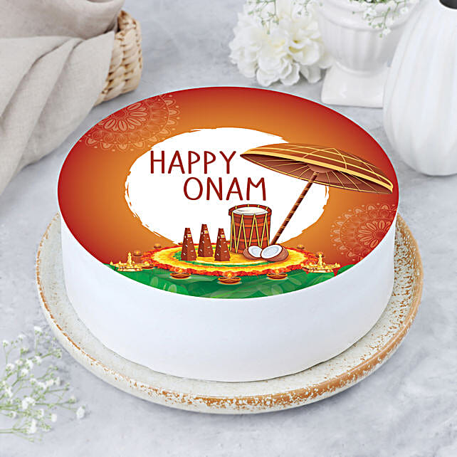 Buy/Send Onam Pineapple Celebration Cake Online- FNP