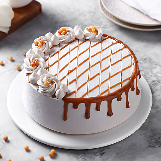 Buy/Send Caramel Crown Cake Online- FNP