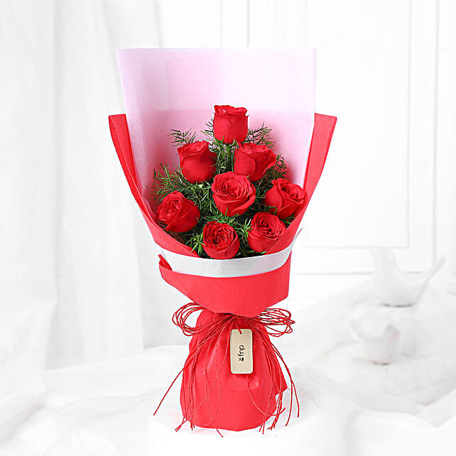 Buy/Send Royal Red Roses Bouquet Online- FNP