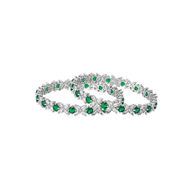 Buy/Send Glimmering Grace Bangle Set 2.4 Online- FNP