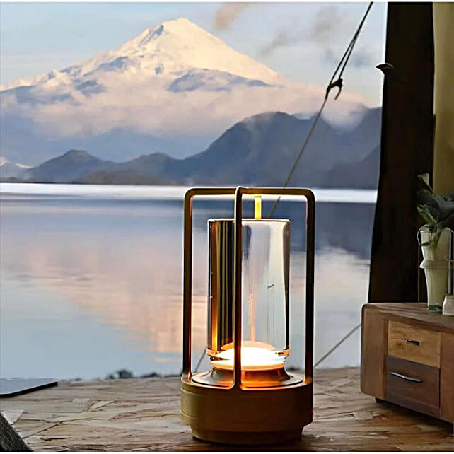 Buy/Send Golden Aura Table Lamp Online- FNP