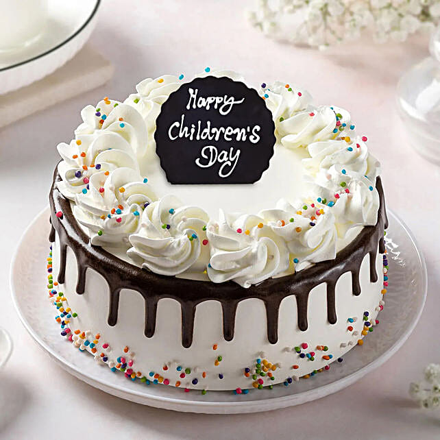 Buy/Send Chocolicious Children's Day Cream Cake Online- FNP