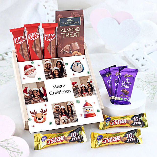 Buy/Send Merry Moments Chocolate Box Online- FNP