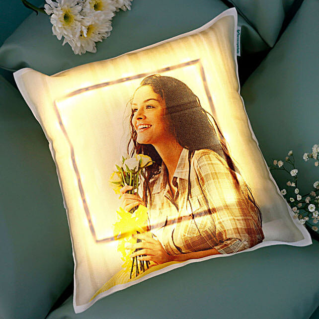 Buy/Send Personalised LED Cushion Online- FNP
