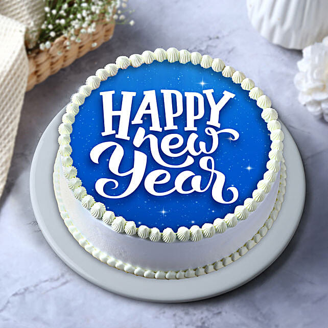 Buy/Send New Year Wishes Cake Online- FNP