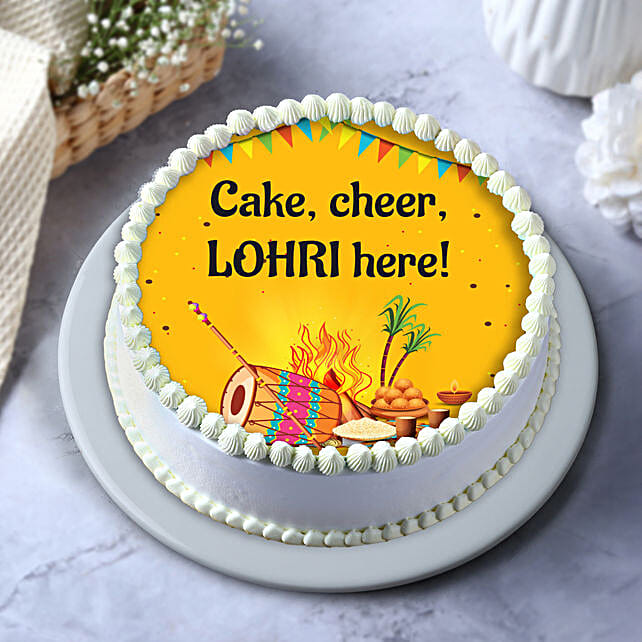 Buy/Send Pineapple Lohri Cake Online- FNP