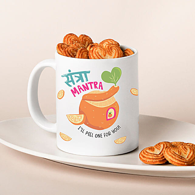 Buy/Send Santra Mantra Mug Online- FNP