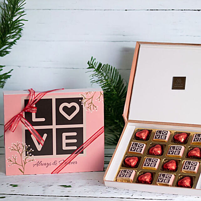 Buy/Send Always & Forever Valentine Chocolate Box Online- FNP
