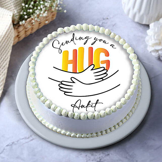 Buy/Send Sending You Hug Pineapple Cake Online- FNP