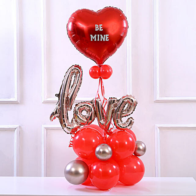 Buy/Send Be Mine Balloon Arrangements Online- FNP