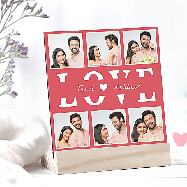 Buy/Send Personalised Valentine's Frame of Love Online- FNP