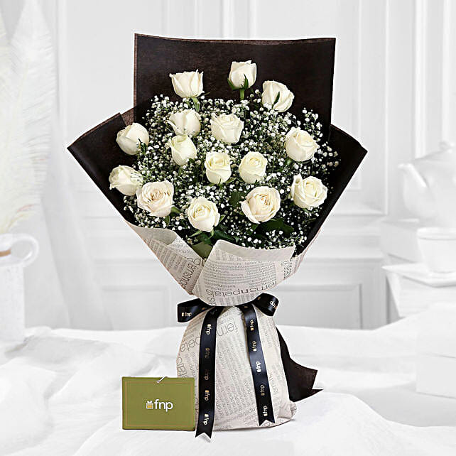 Buy/Send Bold & Beautiful Rose Bouquet Online- FNP