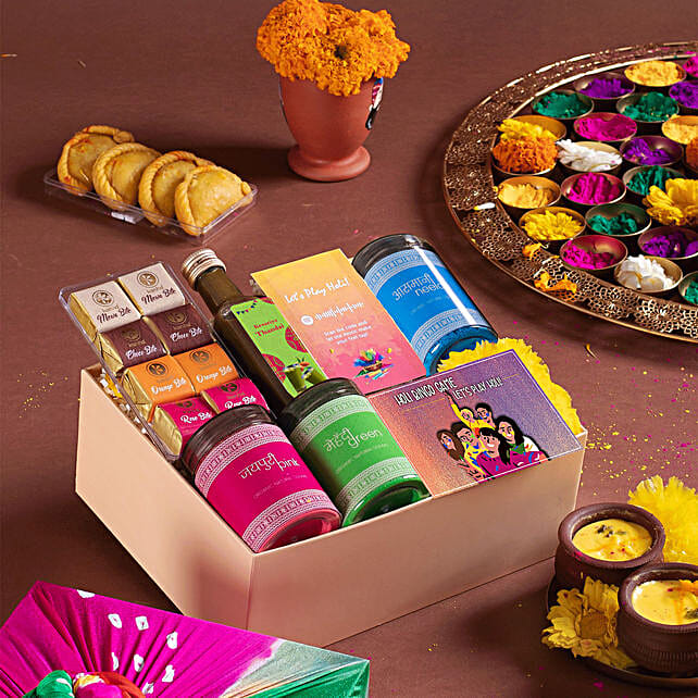 Buy/Send Holi Fun Fiesta Gift Box Online- FNP
