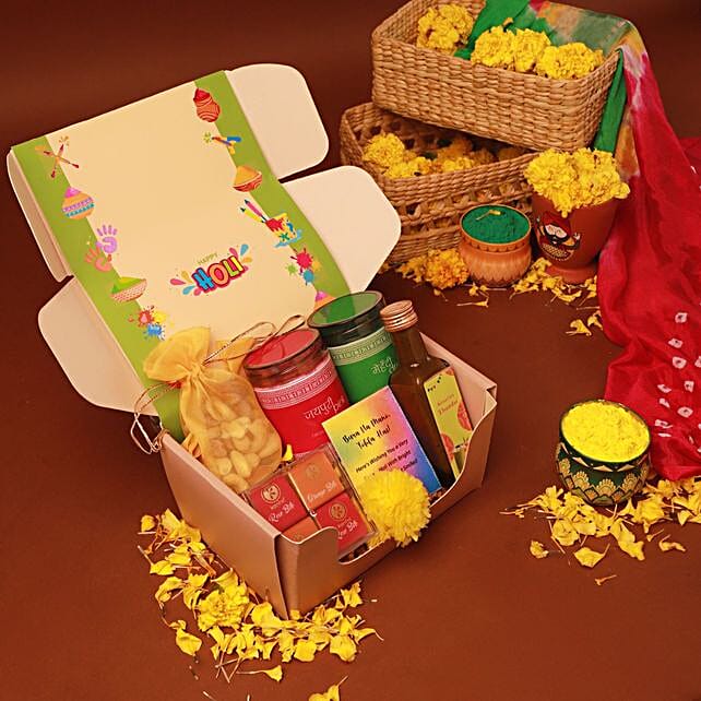 Buy/Send Holi Essentials Gift Set Online- FNP