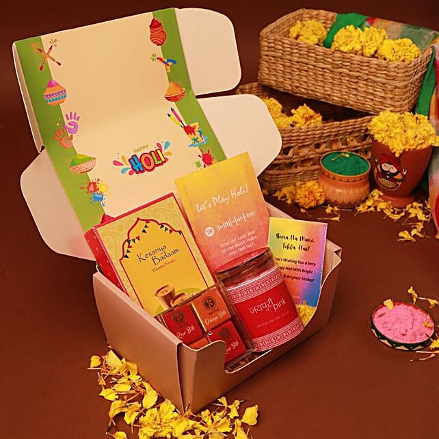 Buy/Send Holi Festive Joy Gift Box Online- FNP