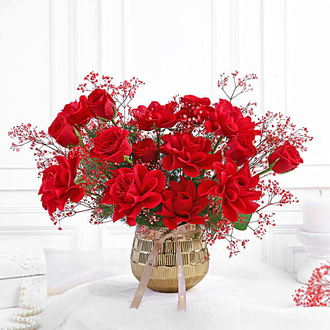 Buy/Send Royal Bloom Vase Online- FNP