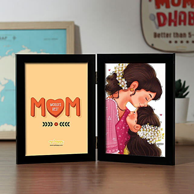 Buy/Send Oye Happy Dual Frame for Mum Online- FNP