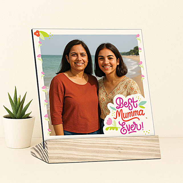 Buy/Send Personalised Photo Frame for Best Mumma Ever Online- FNP