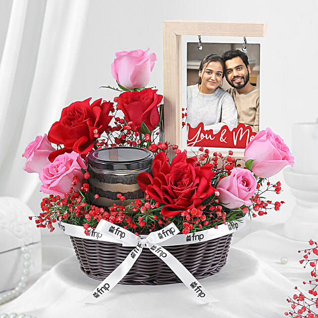 Buy/Send Blushing Romance Basket Online- FNP