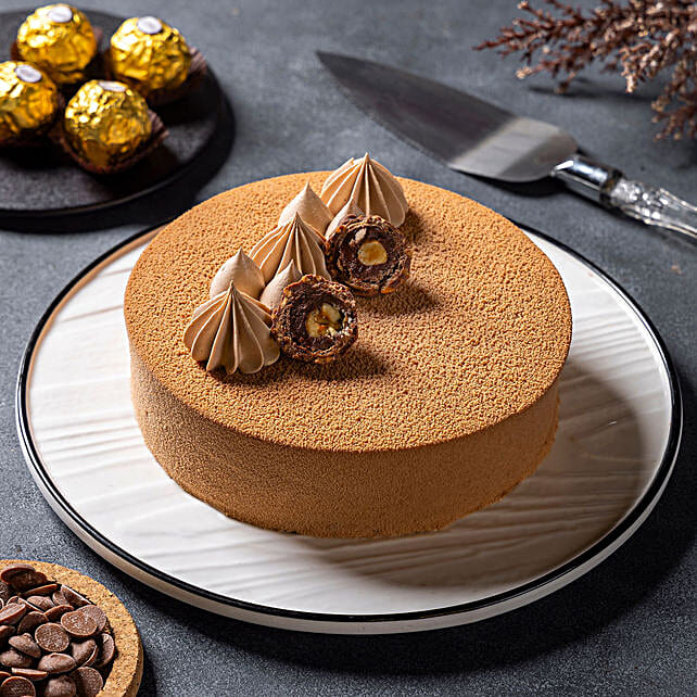 Buy/Send Chocolate Mousse Magic Cake 600 gm Online- FNP