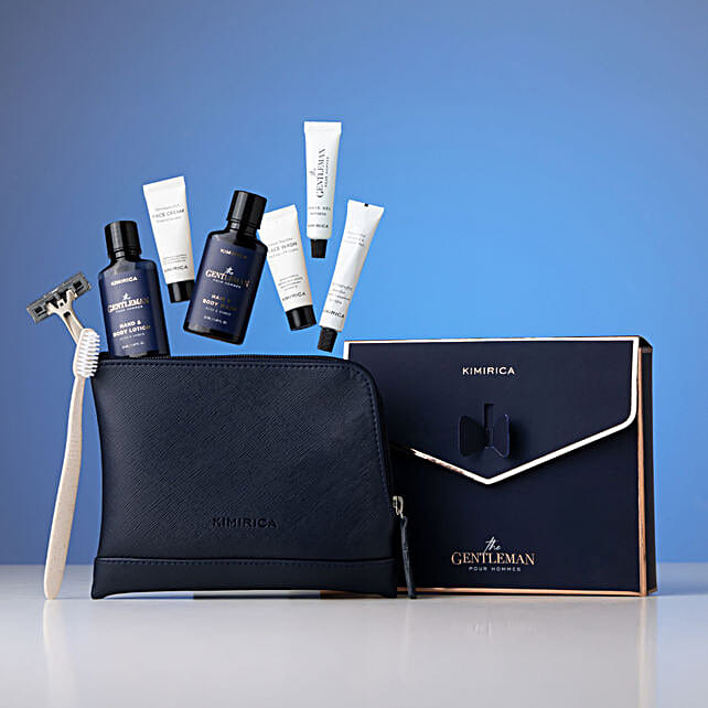 Buy/Send Kimirica Gentlemen Travel Essentials Gift Case Online- FNP