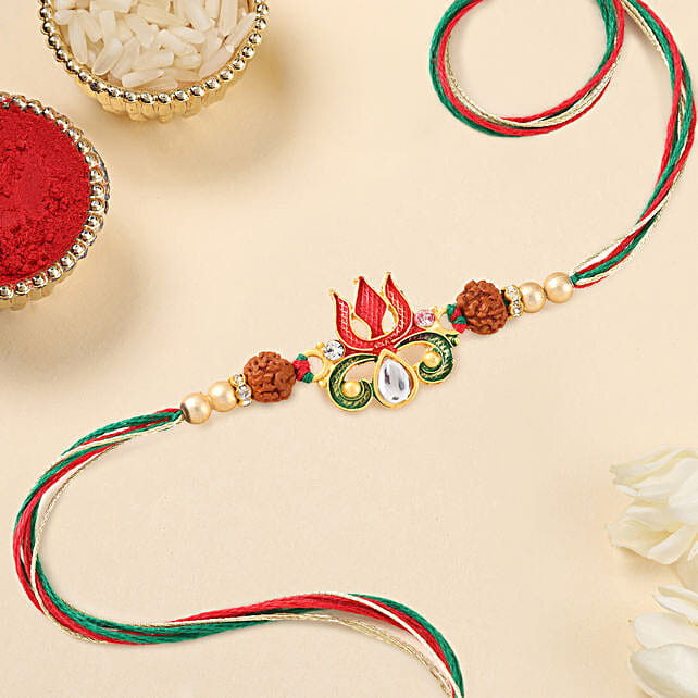 Buy/Send Sacred Shiv Rakhi of Strength Online- FNP
