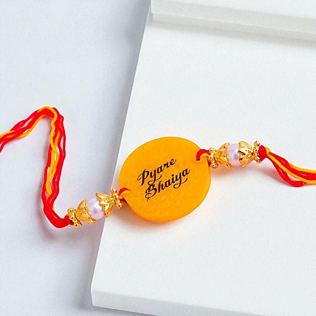 Buy/Send Pyara Bhai Resin Rakhi Forever Favourite Online- FNP