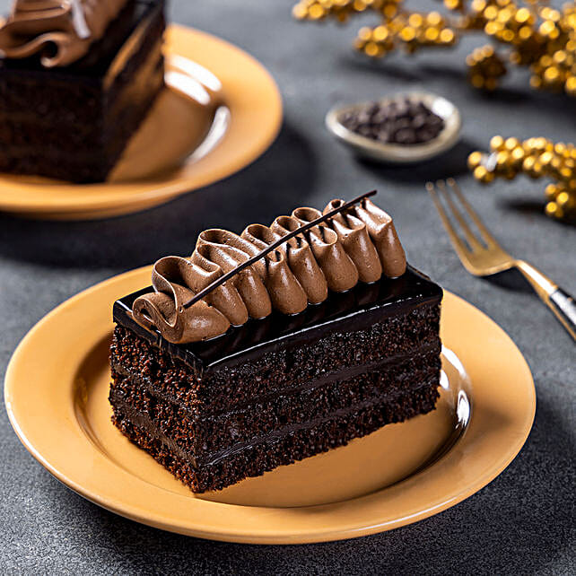 Buy/Send Chocolate Truffle Pastry Set of 2 Online- FNP