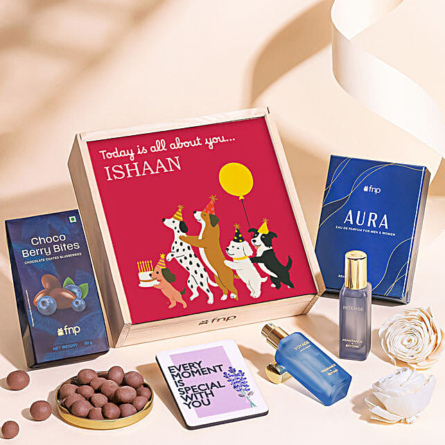 Buy/Send Fragrance Duo N Treats Gift Box Online- FNP