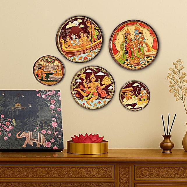 Buy/Send Ritualistic Statement Design Metal Wall Plate Online- FNP