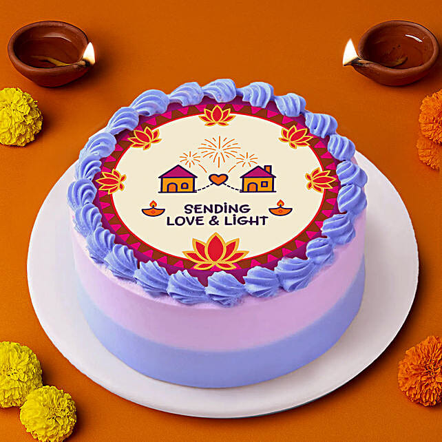 Buy/Send Diwali Connection Chocolate Bento Cake Online- FNP